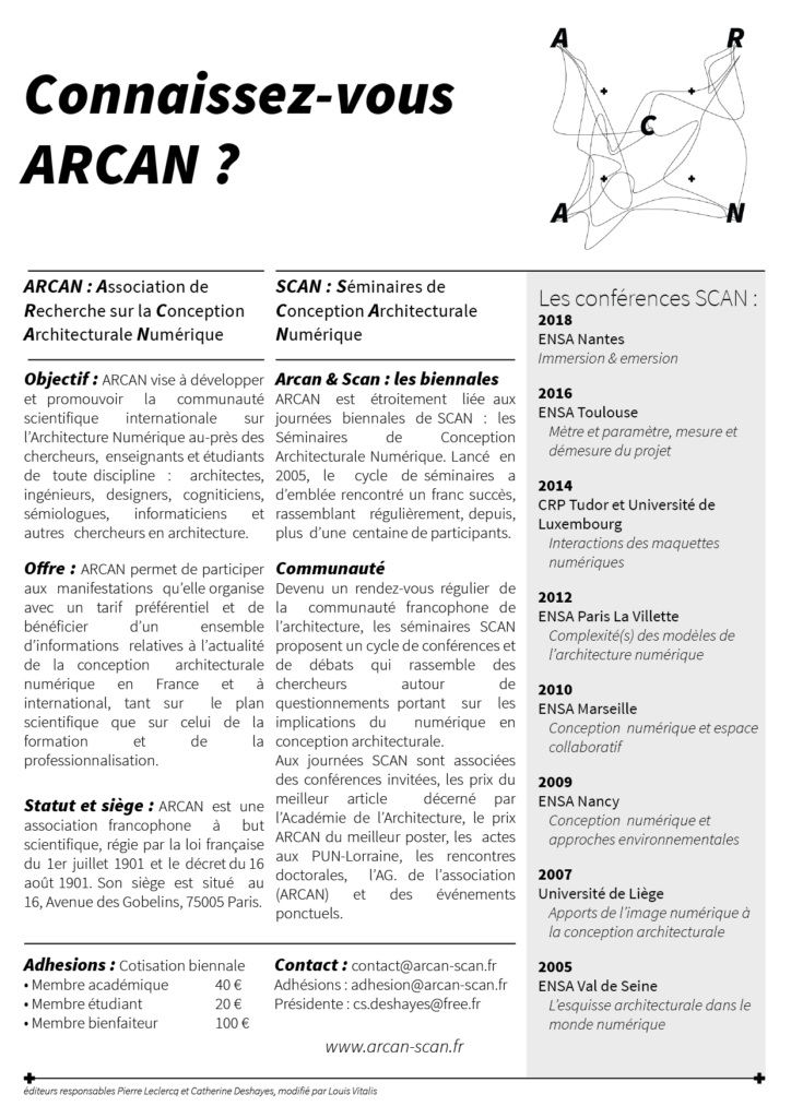Présentation – ARCAN